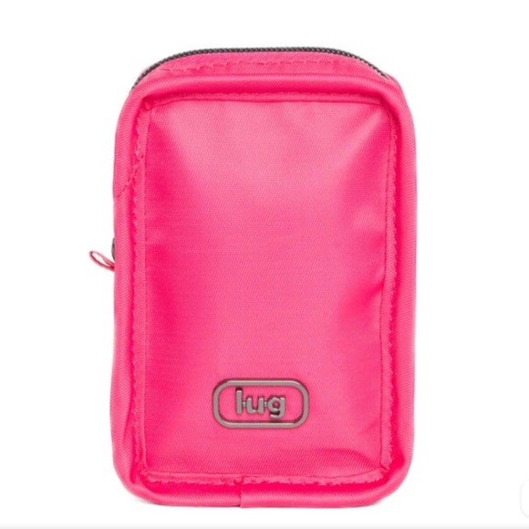 lug | Accessories | Lug Drizzle Mini Zip Storage Pouch Powerful Pink ...